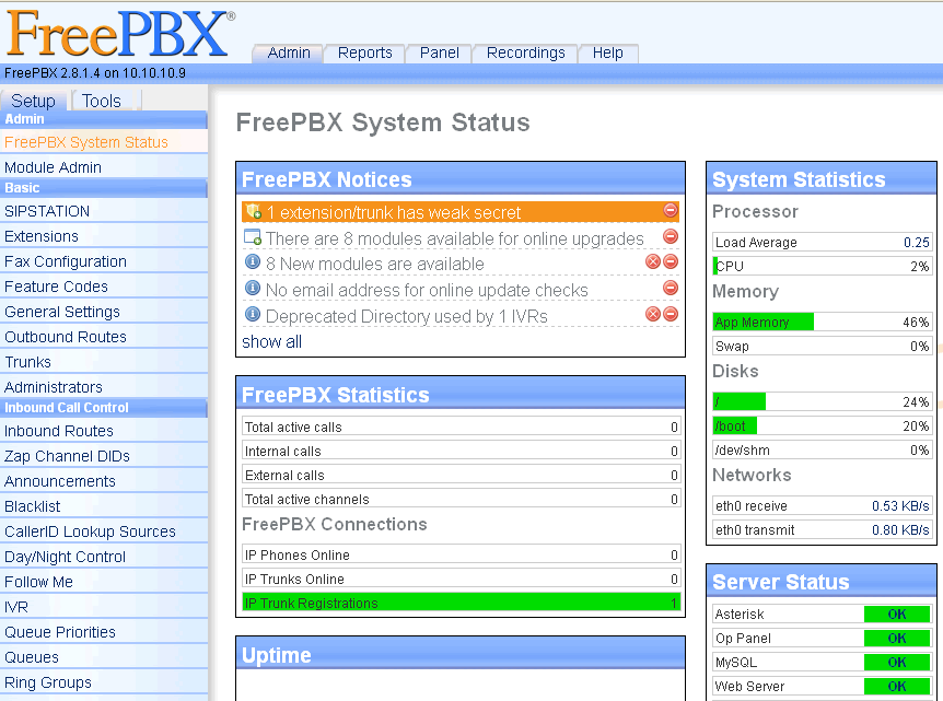 FreePbx | PBX IP Colombia - Equipos y soluciones vozip para asterisk